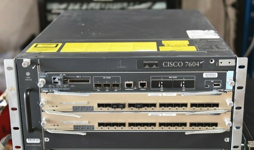 Cisco WS-C7604-E Chassis Switch w/ VS-SUP2T-10G C6800-16P10G Module ...