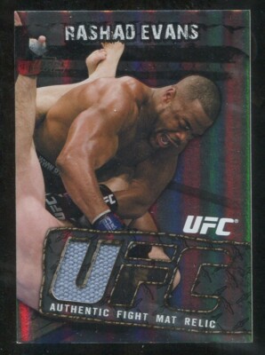 2010 Topps UFC Main Event Fight Mat Relics #FMRRE Rashad Evans | eBay