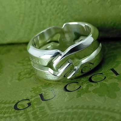 GUCCI Knot Infinity Silver 925 Ring Size: 16 (US Size: 7 1/2) | eBay