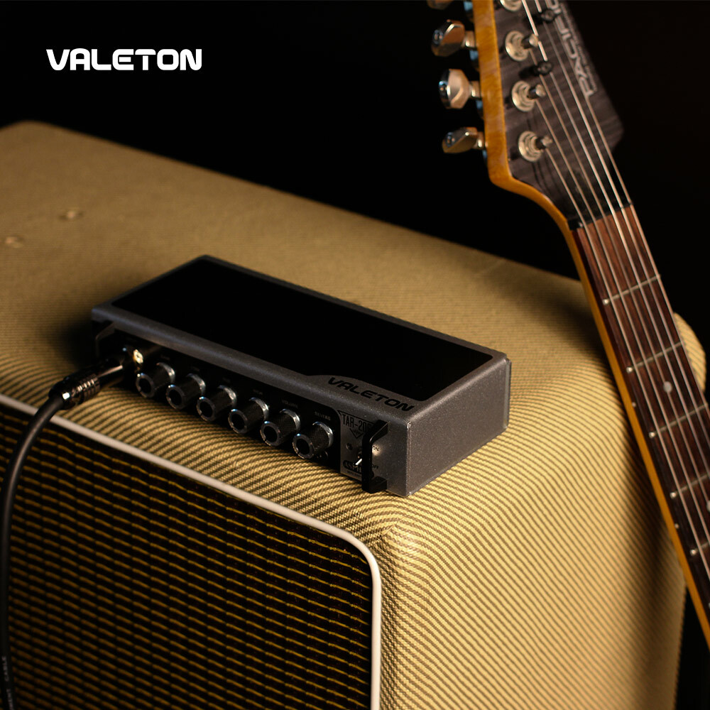 Valeton Guitar Amp Head Asphalt Pedal with Reverb Distortion Overdrive ...