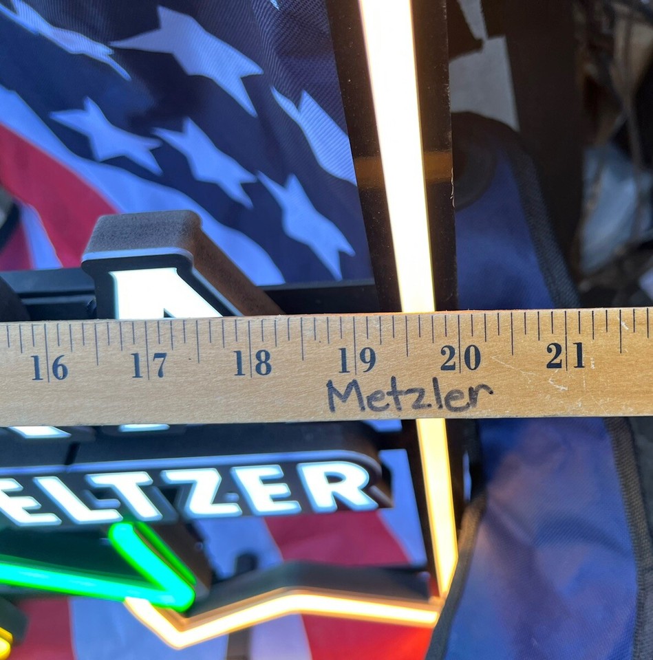 Michelob Ultra Organic Seltzer Neon Light Sign Lamp 24” H x 20” W With ...