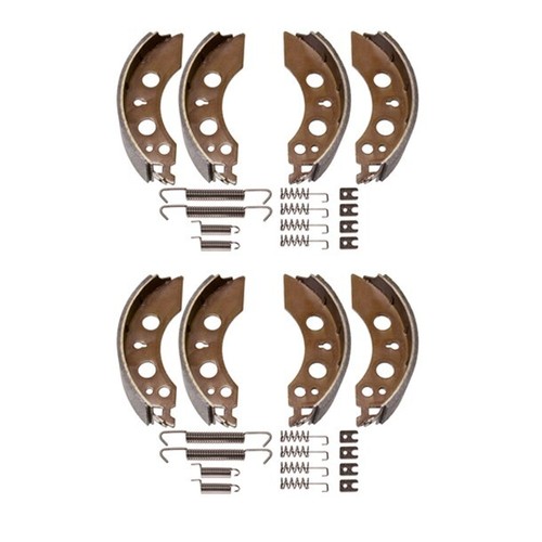 2 Sets 200 x 50mm ALKO Brake Shoes 8" Drum Trailer Caravan Brakes Brian ...