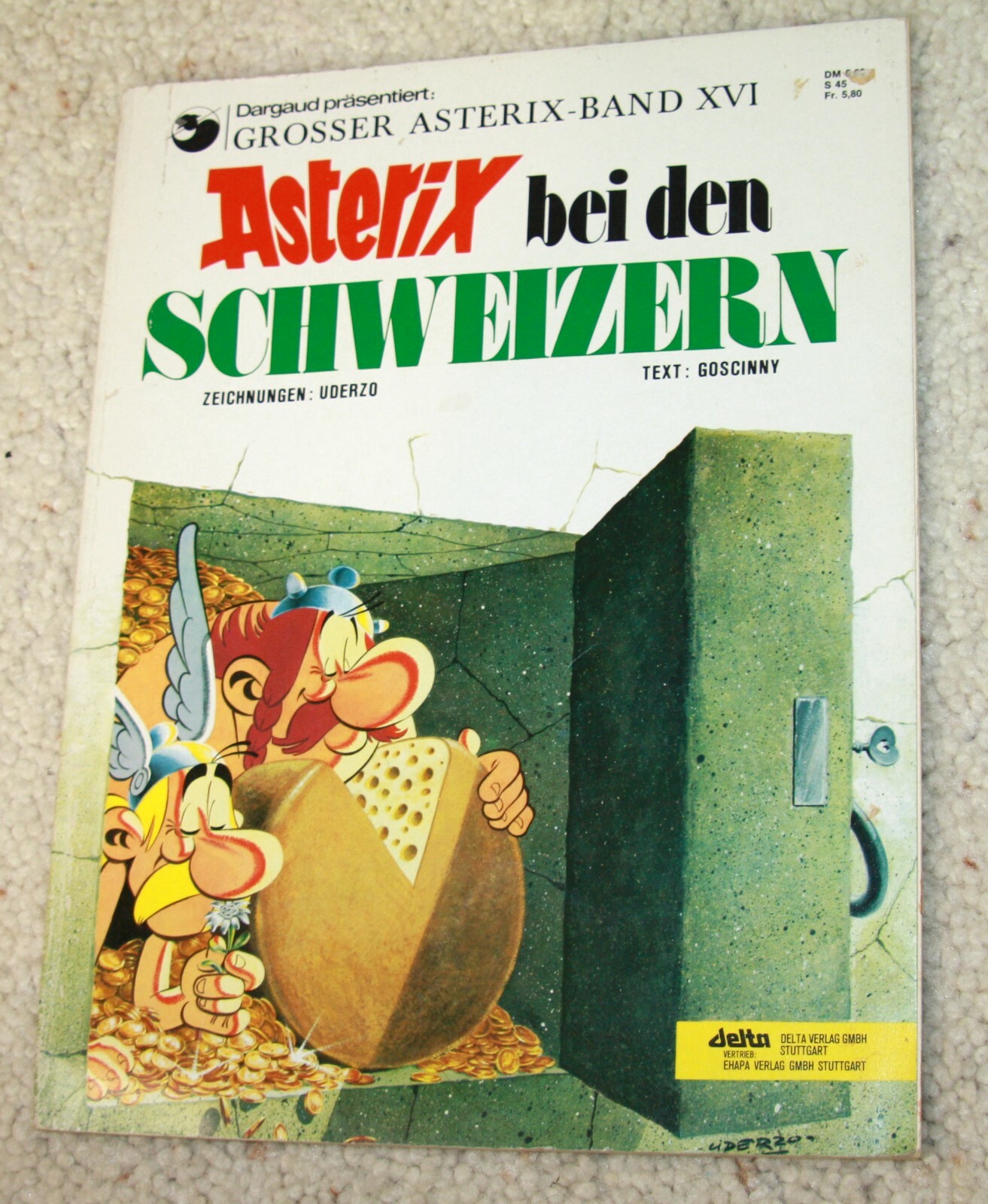 German comic book Asterix bei den Schweizern vintage 1973 | eBay