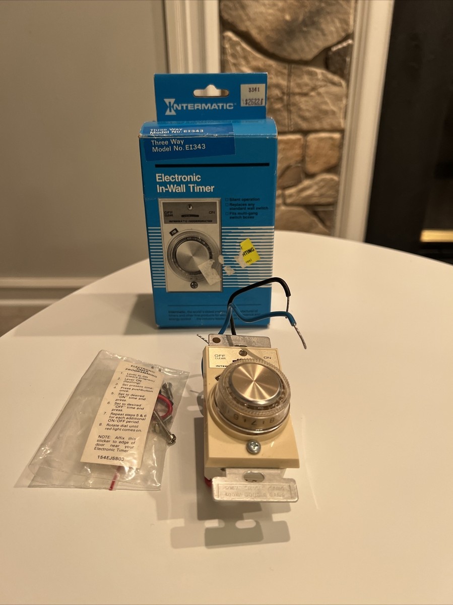 Intermatic Programmable Light Switch Intermatic Timer Battery
