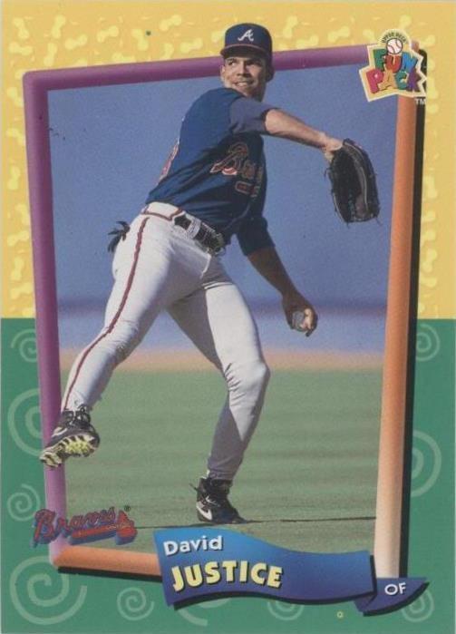 1994 Upper Deck Fun Pack - David Justice #23 for sale online | eBay