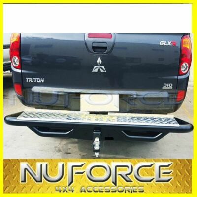 Rear Step Tow Bar Combo Rear Bullbar Towbar Mitsubishi Triton ML MN ...