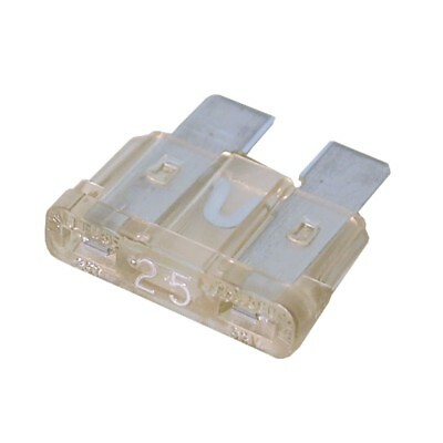 50pcs 25 amp medium spade ATC/ATO fuses 50x | eBay