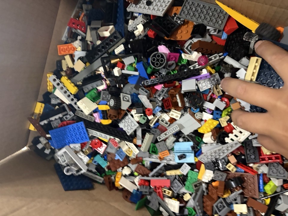 LEGO 20 lbs Pounds Random Parts Pieces Building Plates Blocks Bulk Lot ...