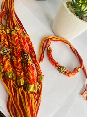 ૧ઉ Khanda Rakhi Pack Of 6 Rakhi Thread Rakhee Bracelet Wristband ...