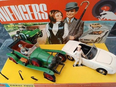 Vintage Corgi GS40 Gift Set 40 The Avengers Complete In Excellent ...