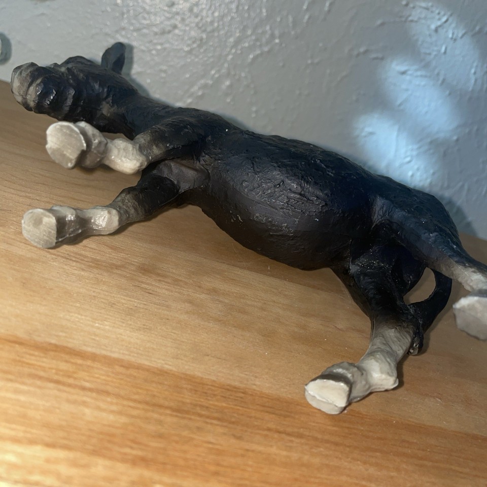 Breyer Donkey Sitting Brighty Figure Model And Standing Donkey | eBay