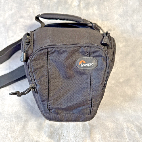 Lowepro Camera Bag Toploader Zoom 45AW Black for DSLR and Lens | eBay