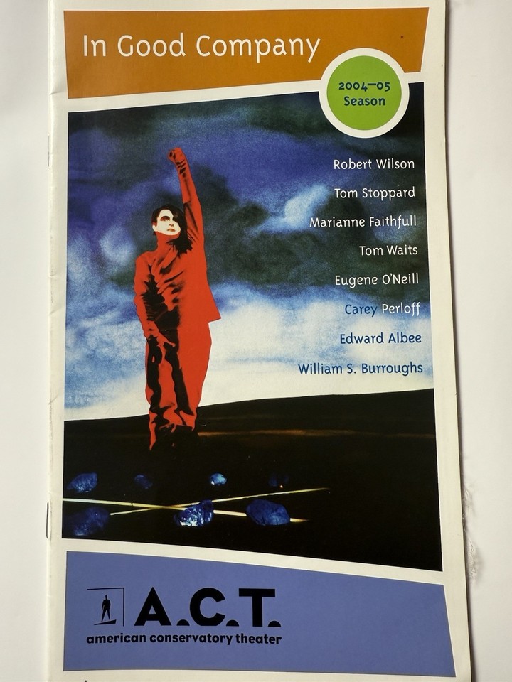 A.C.T. PROGRAM, 2004- BLACK RIDER,WILLIAM BURROUGHS,TOM WAITS,MARIANNE ...