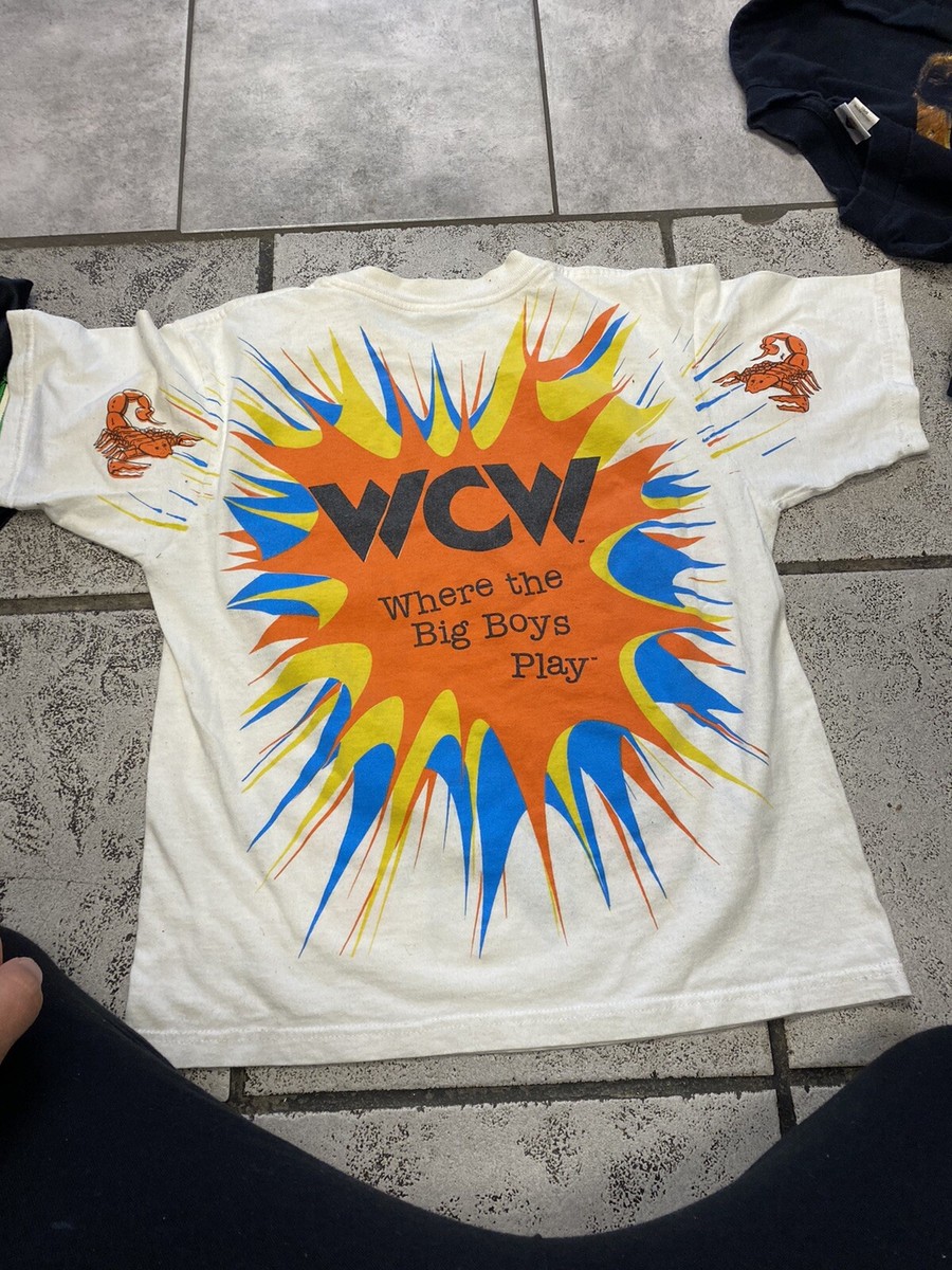Wcw Stich 1990 Sting Vintage 90s WCW NWO WWF Wrestling T Shirt