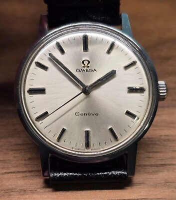 1970 Omega Geneve 135.070 Vintage Men's Watch with Authentic Omega ...