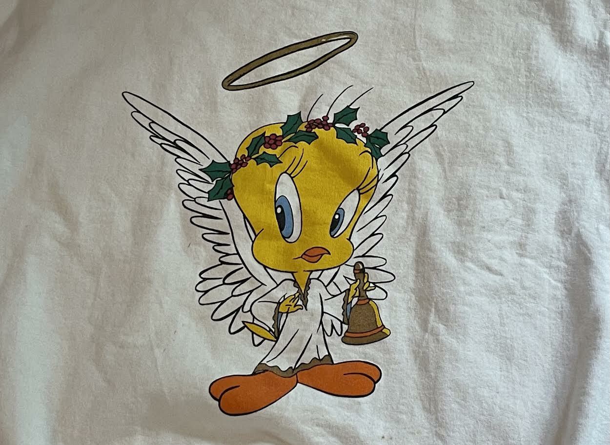 Tweety Bird Angel Looney Tunes Vintage Cartoon 1990s … - Gem