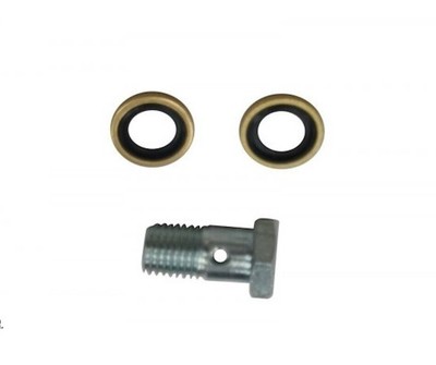 Filter Head Banjo Connector Bolt M12 3903035 w/ 3963983 washer Dodge 5. ...