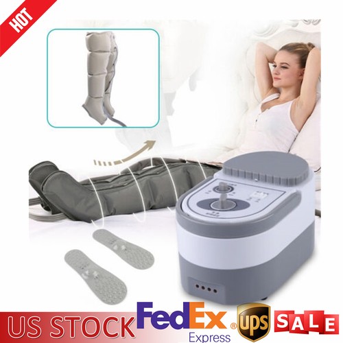 Leg Compression Boot Lymphedema Therapy Air Pump Leg Massager ...