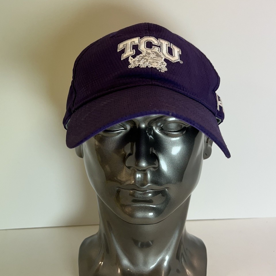 TCU Texas Christian University Horned Toads Hat Cap Purple Under Armour ...