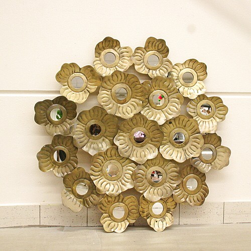 IMPRESSIONEN LIVING Wand-Deko bronzefarben ca. 87x87 cm | eBay.de