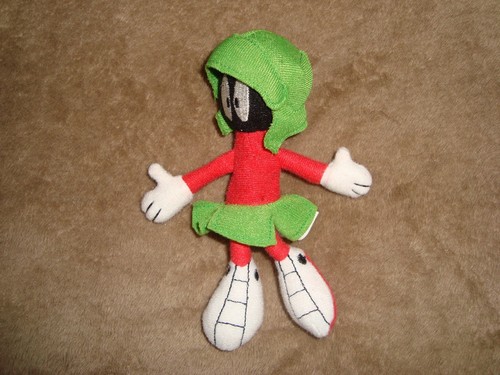 Starbucks Collectors Finger Puppet Looney Tunes Marvin the Martian 5 ...
