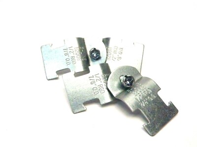 B-Line B2008 Steel Zinc Strut Straps 1/2 Inch RGD 7/8 Inch LOT OF 2 | eBay