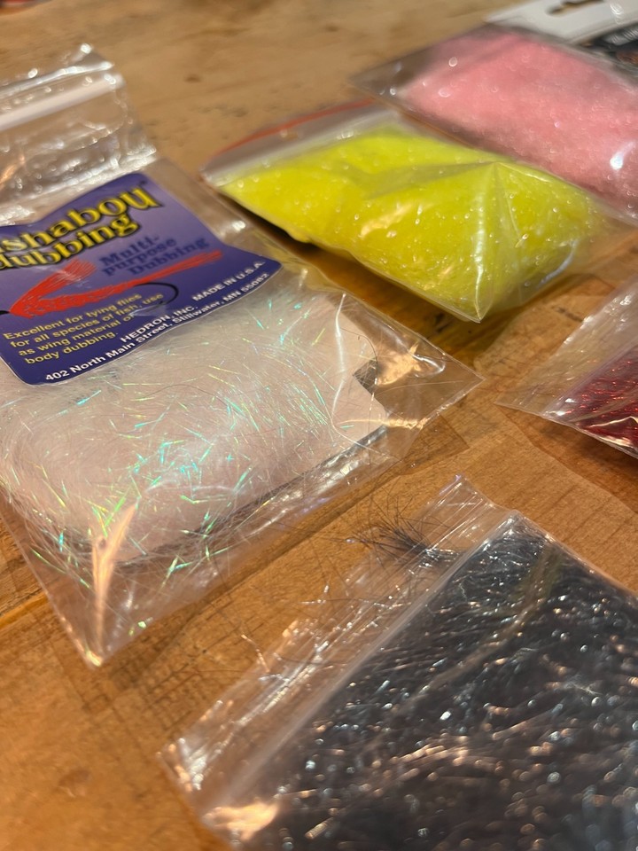 Ice Dubbing Fly Tying Materials Job lot | eBay UK