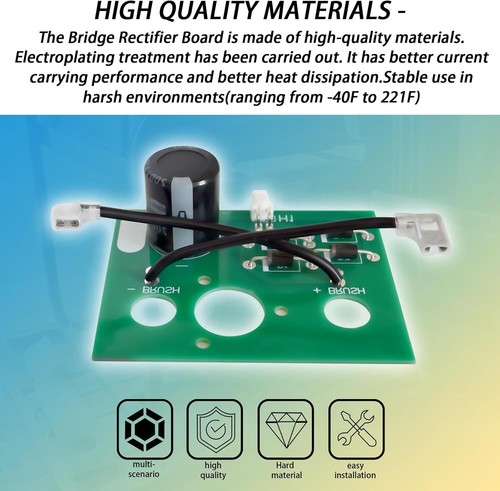 New Generator - Rectifier Board 0063525 - Replaces Coleman - Powermate ...