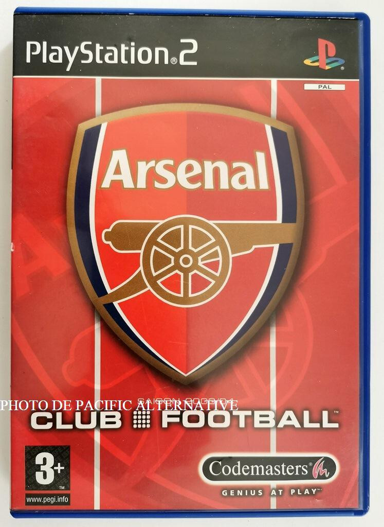 Arsenal Club Football PlayStation 2 PAL - Prix - Photo - Présentation
