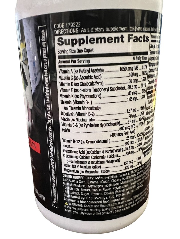 GNC Mega Men Essentials One Daily Multi 60 Caplets Sealed Exp 05/24 | eBay