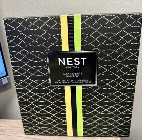 NEST NEW YORK BAMBOO & GRAPEFRUIT FRAGRANCE REED DIFFUSER SET SEALED | eBay