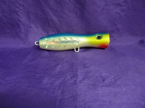 ORION CX70 popper lure 145mm. Made in France. Custom paint. GT ...