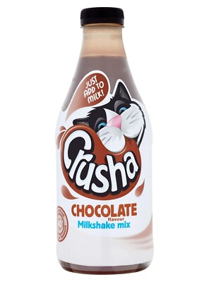 Crusha Chocolate Milkshake Flavouring 1L Bottle | eBay