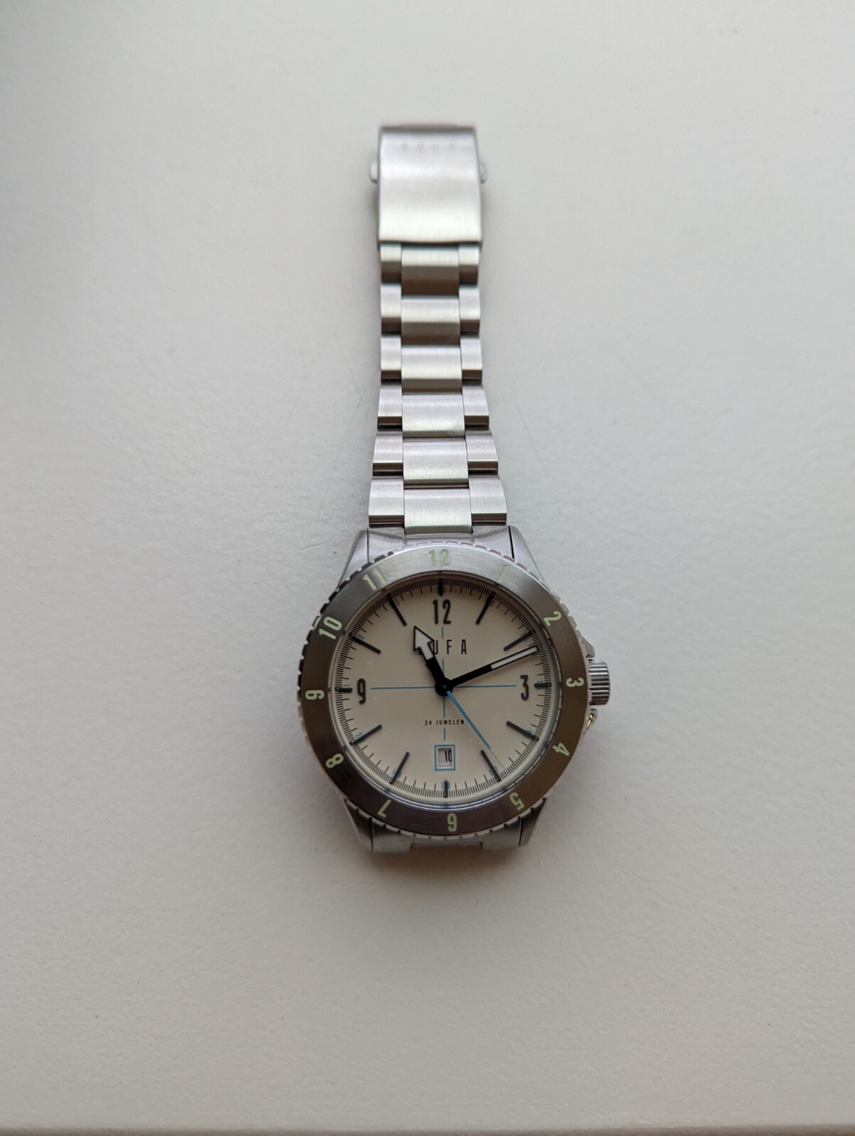 DUFA Flugbahn Automatic Ice White DF-9036-22 Movement Miyota 9015 | eBay