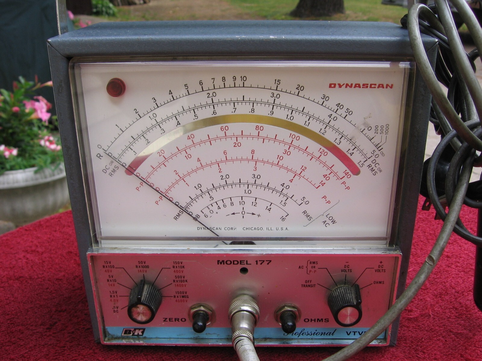Vintage B&K Dynascan Model 177 Professional VTVM Powers/Lights up | eBay