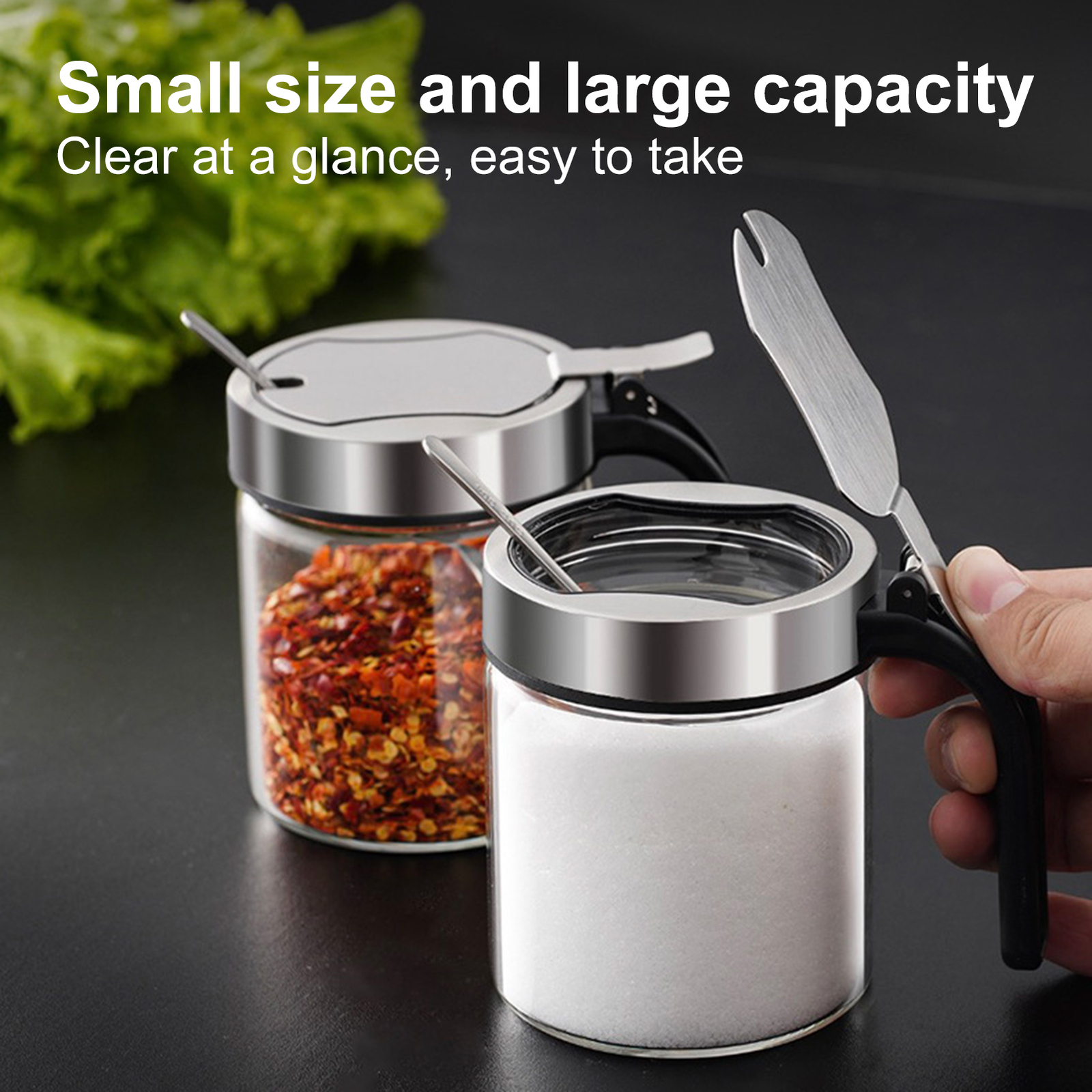 Spice Boxes Heat Resistant Convenient Multi-function Large Capacity ...