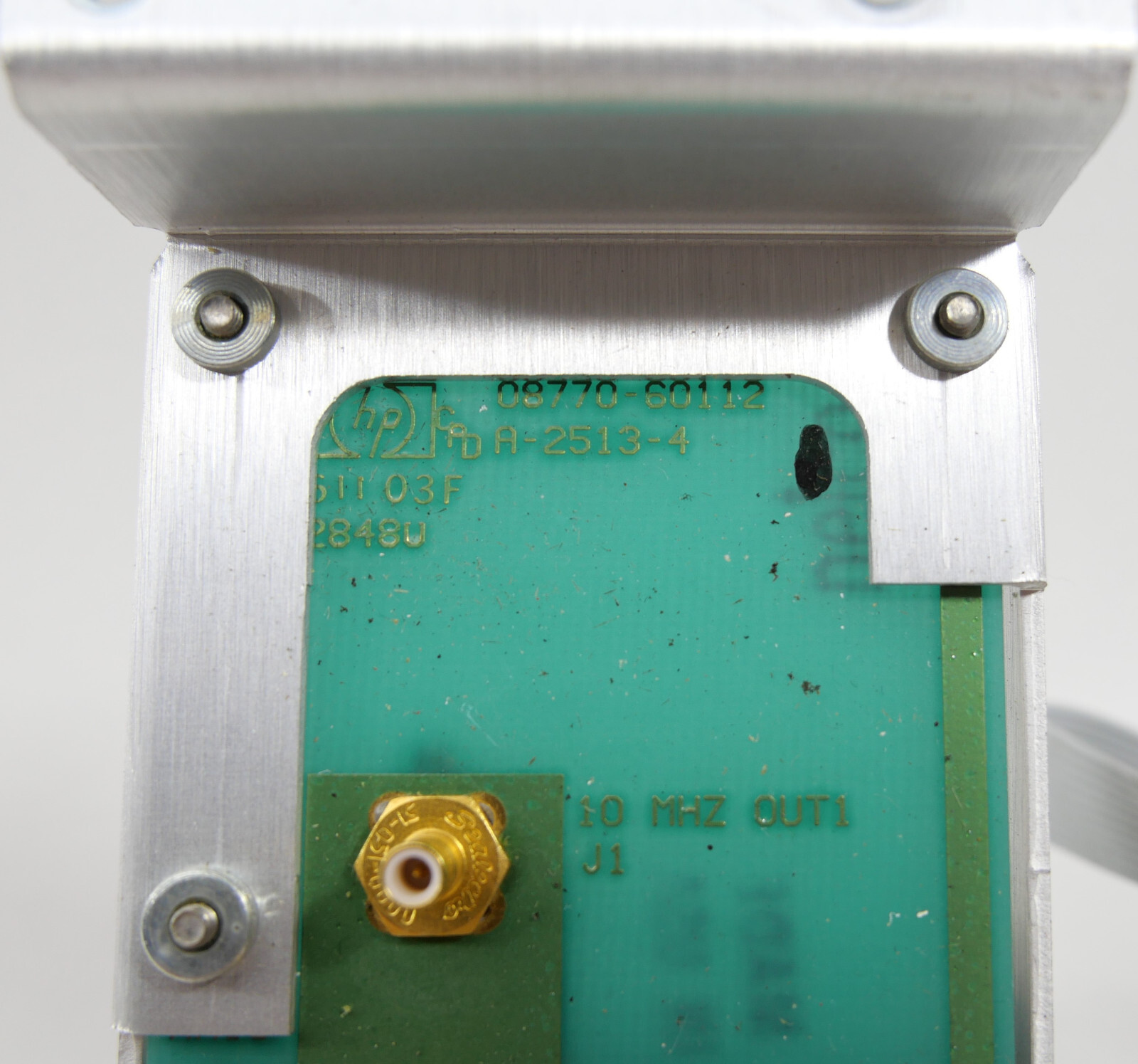 Agilent/HP 10811-60111 Crystal Oscillator 10.000 MHz w/Mounting Board ...