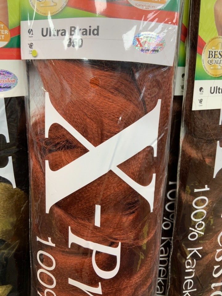 XPRESSION ULTRA BRAID HAIR FOR BRAIDING, EXPRESSION "KANEKALON ...