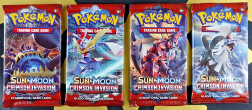 Pokemon TCG · Crimson Invasion Booster Pack *Full Art Set* (2017 ...