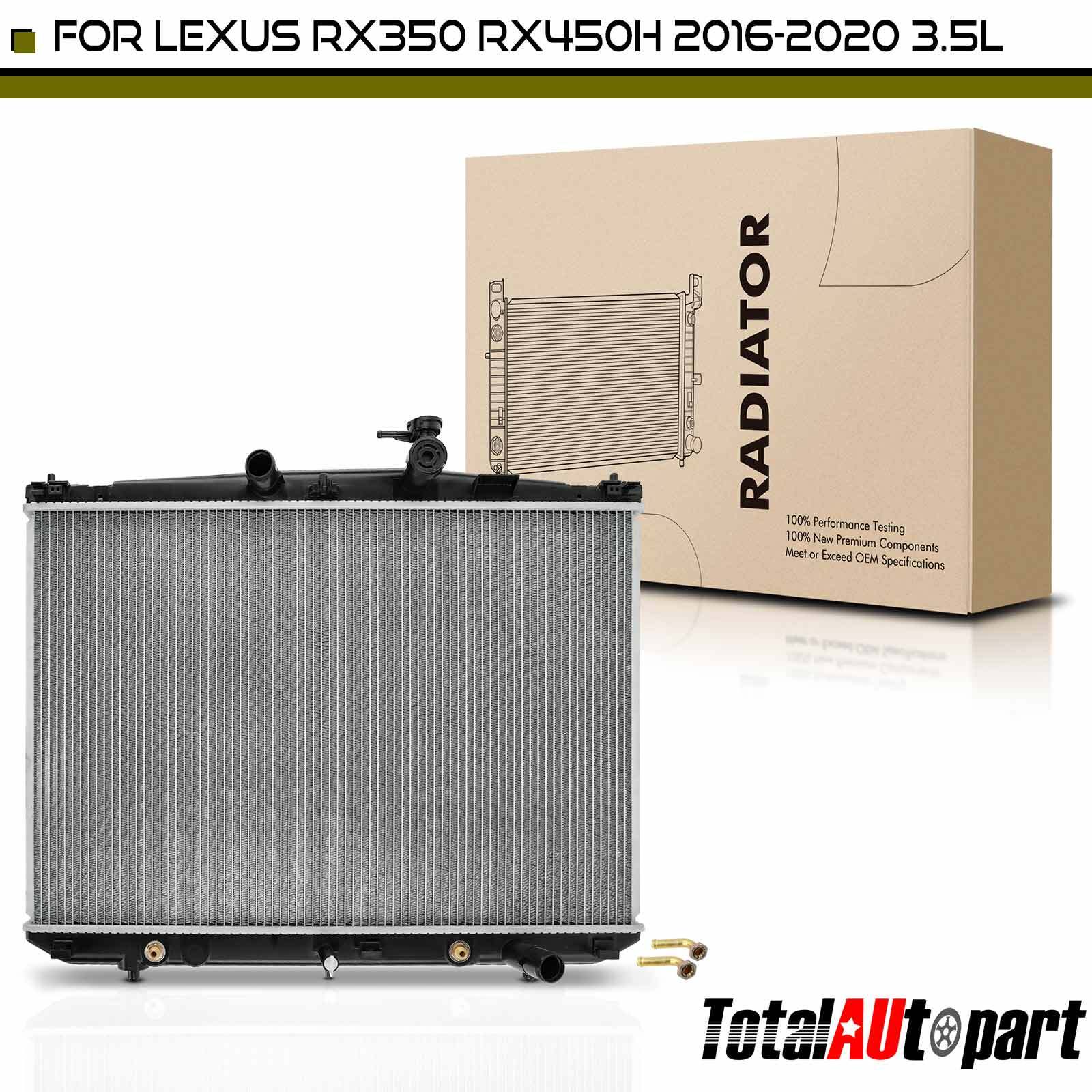 New Radiator with T Oil Cooler for Lexus RX350 2016-2020 3.5L RX450h ...
