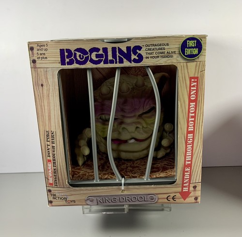 Boglin King Drool Tri Action Toys Puppet First Edition New | eBay