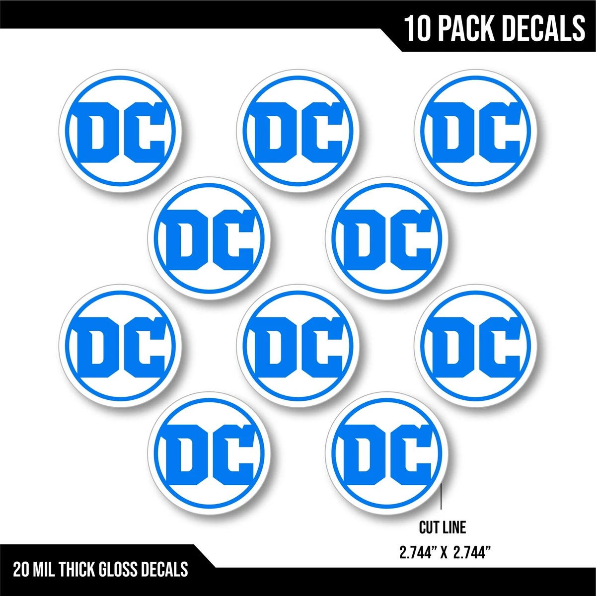 Dc Decal Stickers