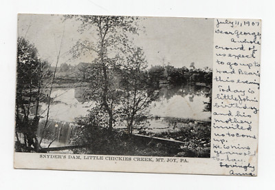Snyders Dam Little Chickies Creek Mt Joy Pennsylvania Undivided ...