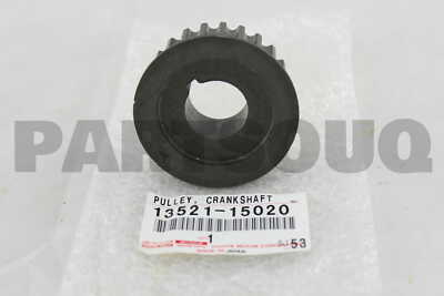1352115020 Genuine Toyota PULLEY, CRANKSHAFT TIMING 13521-15020 | eBay