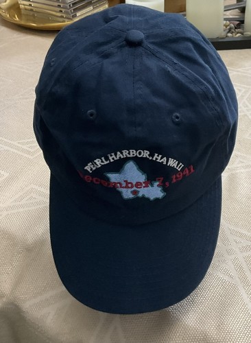 PEARL HARBOR Baseball Cap Adjustable Strap Mens Size Cotton | eBay