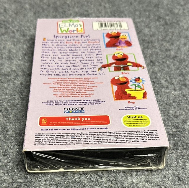 Elmos World - Springtime Fun (VHS, 2002) for sale online | eBay
