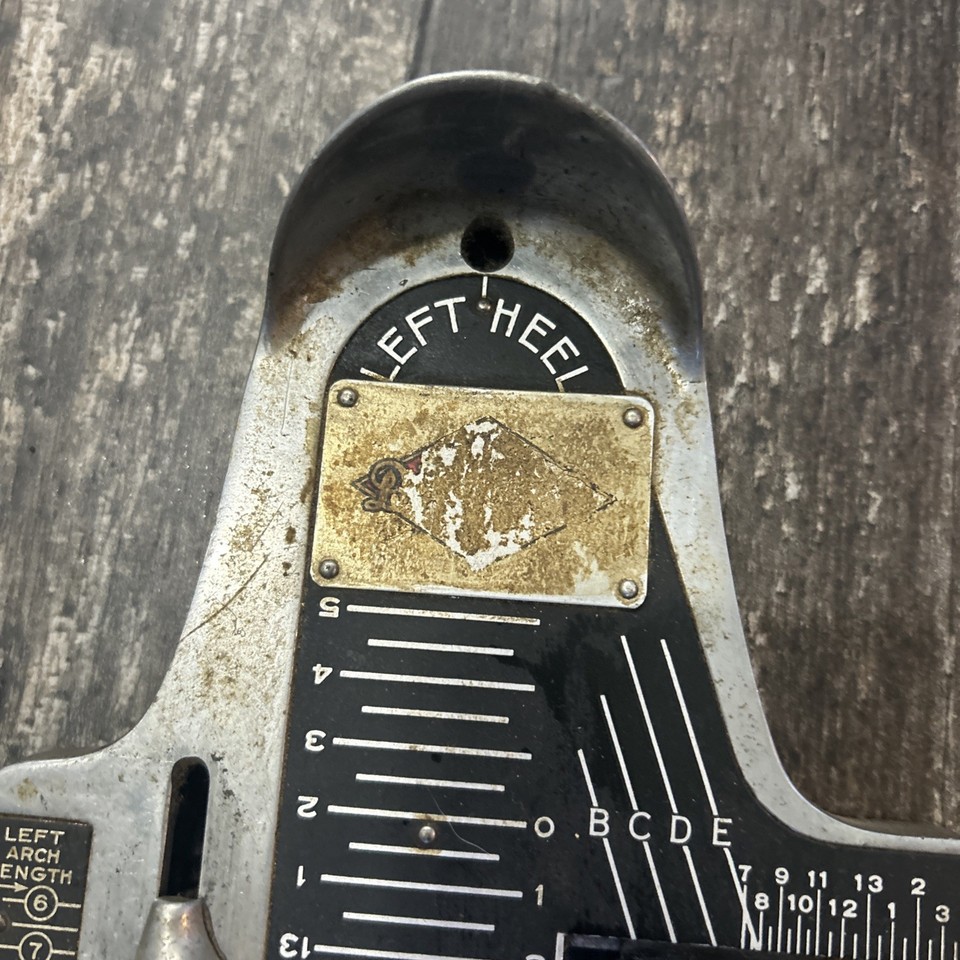 The Brannock Device NY Shoe Sizer Junior Model Width Arch Foot ...