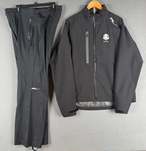 RLX Ralph Lauren Ryder Cup 2016 Hazeltine Golf Rain Suit Jacket & Pants ...