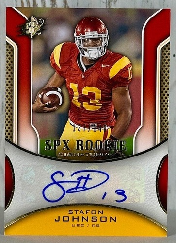 Stafon Johnson RC - Rookie Signatures /140 - 2010 SPX - | eBay