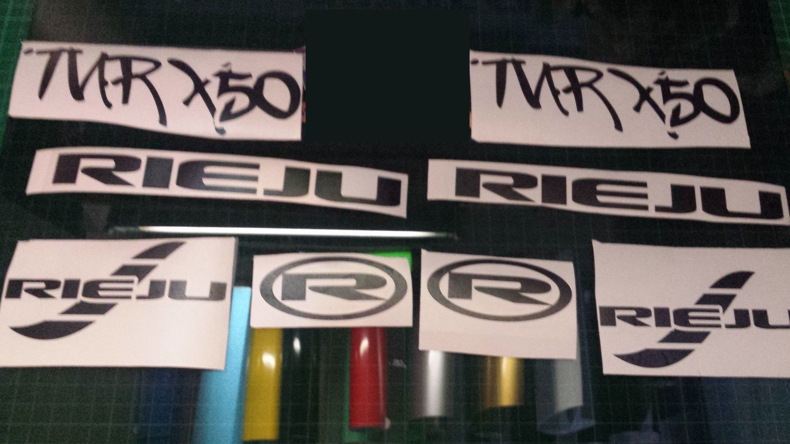 Rieju MRX 50 Custom Design Decals/Stickers ALL COLOURS AVAILABLE | eBay